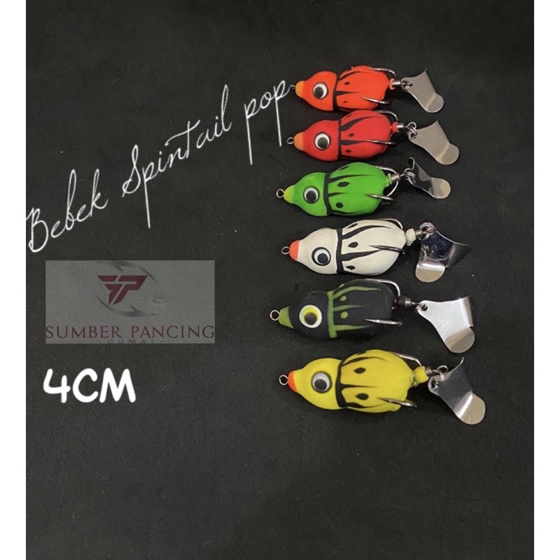 Jual SOFT FROG BEBEK SPINTAIL PROPELLER Blade/Soft Frog Killer | Shopee ...