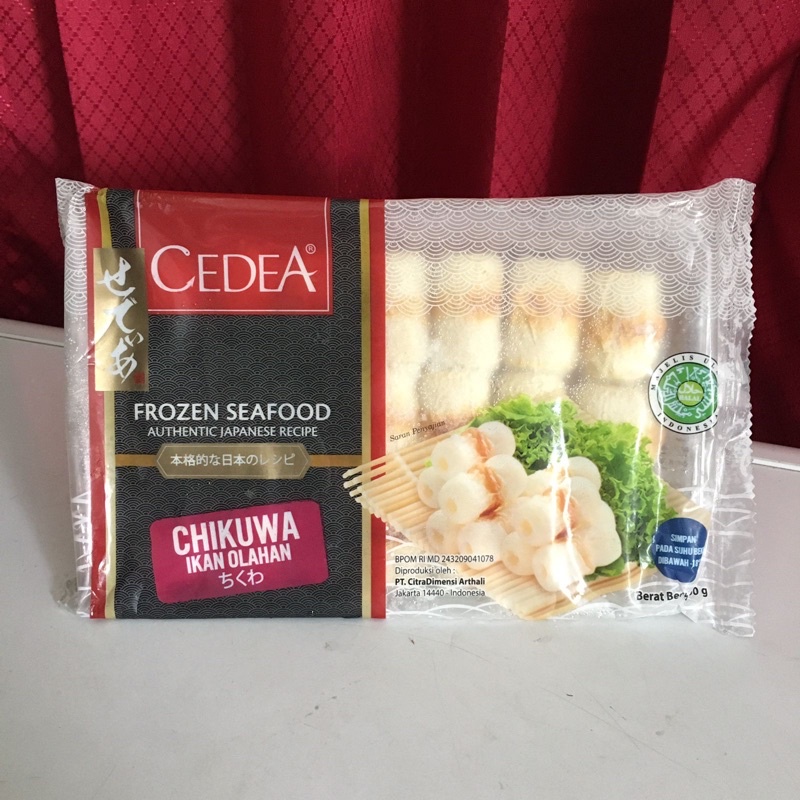 Jual chikuwa cedea 250gr | Shopee Indonesia