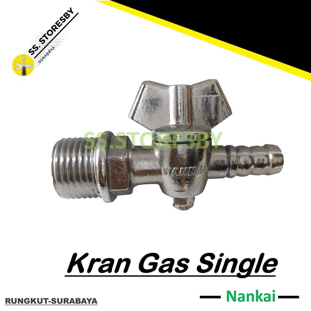 Jual KRAN GAS ELPIJI LPG KERAN GAS KOMPOR OVEN SINGLE NANKAI SINGLE GAS ...