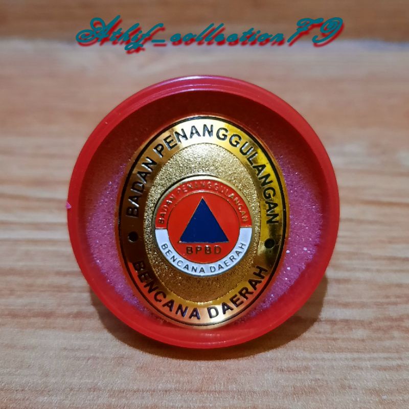 Jual Pin BPBD Kuningan Magnet Pin BPBD Magnet + Box Pin | Shopee Indonesia