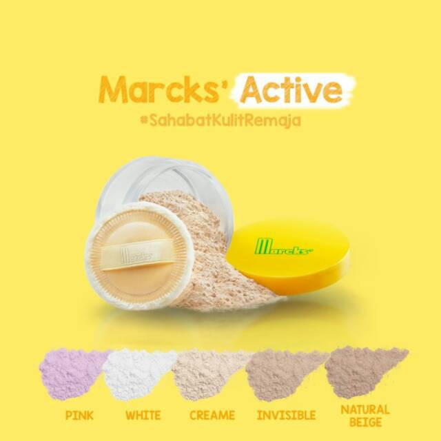 Jual Marcks Active Loose Powder 20g | Shopee Indonesia