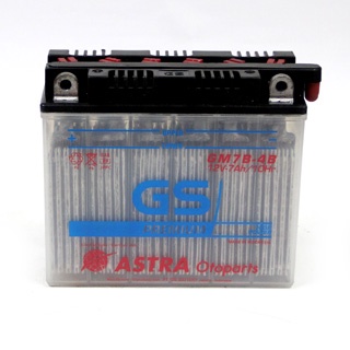Jual AKI ACCU BATERAI BASAH HONDA TIGER GM7B-4B ORI GS ASTRA 12V 7AH 10HR Aki GS ASTRA Premium ...