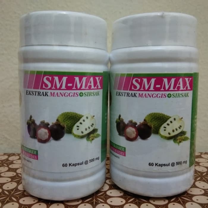 Jual SM MAX ASH SHIHHAH kapsul ekstrak manggis plus sirsak ASH SHIHHAH ...