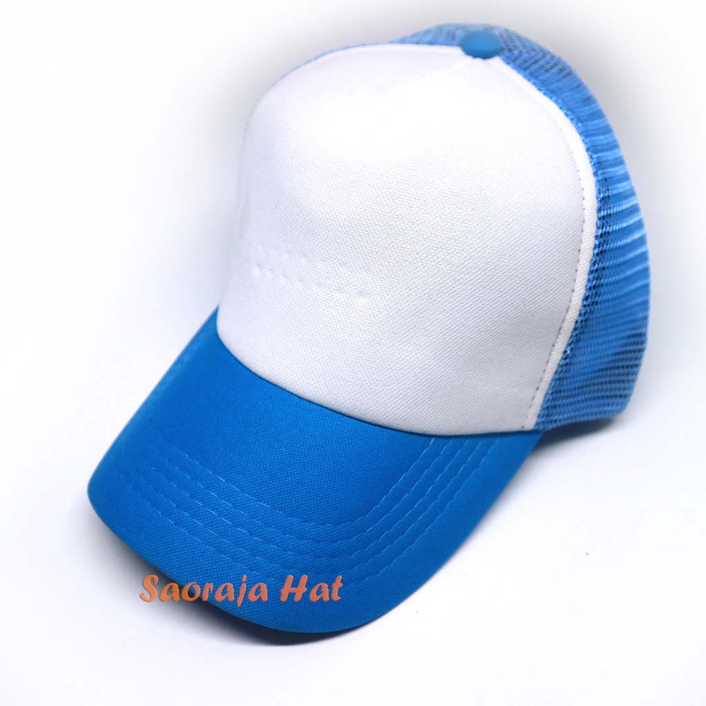 Jual Topi Jaring / Trucker Polos dan Kombinasi Warna Murah | Shopee ...