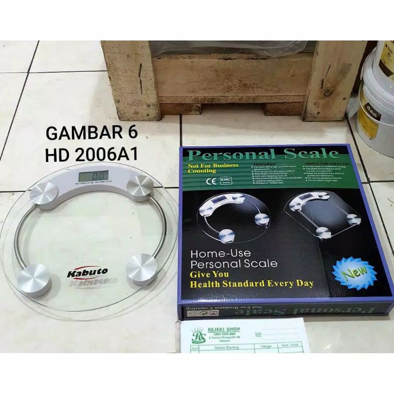 Jual TIMBANGAN BADAN DIGITAL KACA KABUTO TERBAIK EB 8001 | Shopee Indonesia