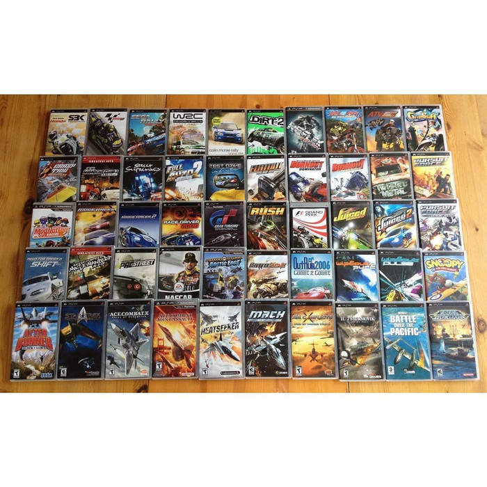 Jual Kaset / DVD PSP / Playstation Portable 1366++ Judul (100% Works ...