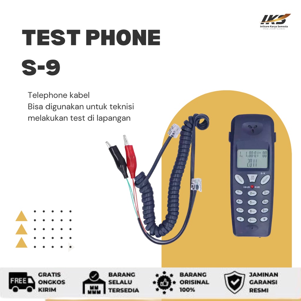 Jual Testphone / Test Phone Pesawat Test Telephone Kabel | Shopee Indonesia