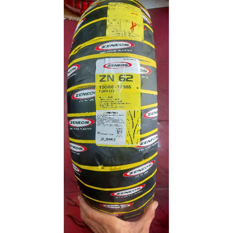 Jual Ban Zeneos ZN 62 / ZN62 tubles 150/60-17 ring 17 | Shopee Indonesia