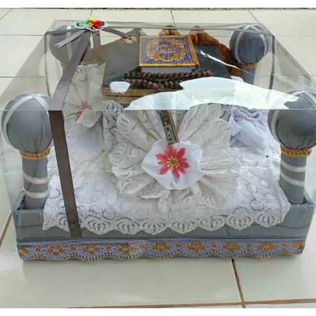 Jual Mahar Nikah / Hantaran Seperangkat Alat Sholat Komplit Segi Empat ...