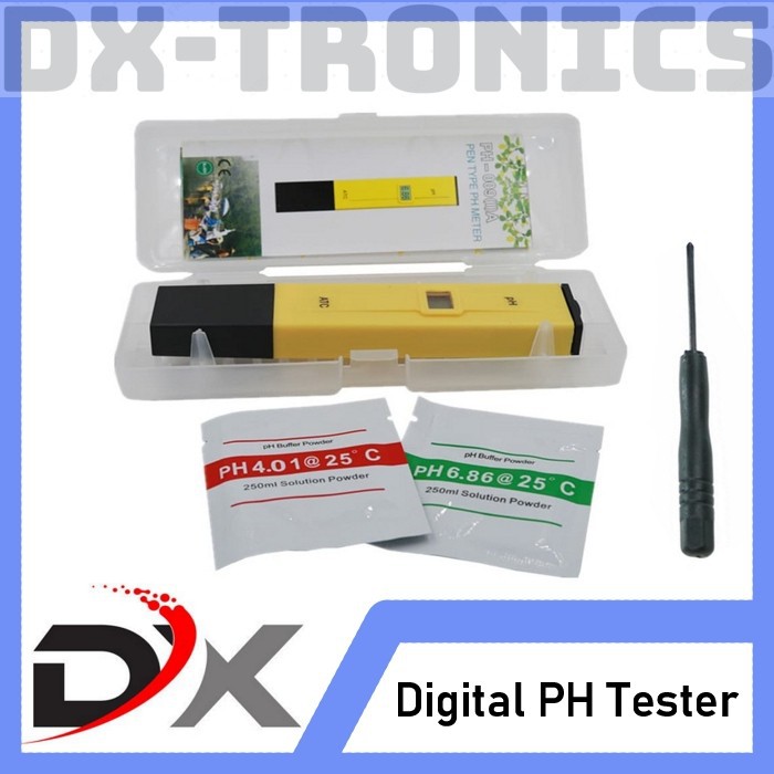 Jual [HARGA SATUAN] pH Meter Tester Digital Air Akuarium Hidroponik set ...