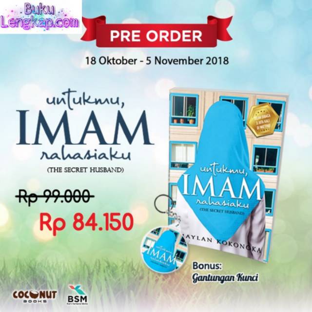 Jual buku novel Untukmu, Imam Rahasiaku - Maylan Kokonoka original ... Jual buku novel Untukmu, Imam Rahasiaku - Maylan Kokonoka original ...