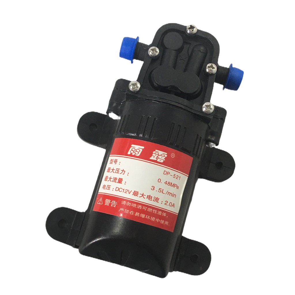 Jual Pompa Air 12V DC Tekanan 4.8 Bar Kompressor Water Pump Mini ...