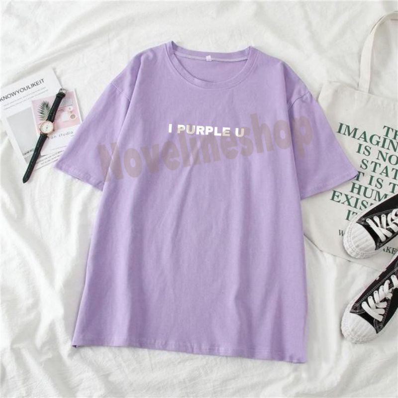 Jual KAOS BAJU TSHIRT KPOP BTS I PURPLE YOU JUNGKOOK V TAEHYUNG UNGU ...