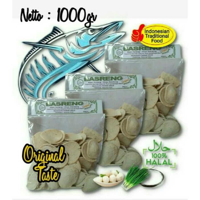 Jual 1 Kg KASOHOR BASRENG - Baso Goreng Kering Khas Bandung Rasa ...