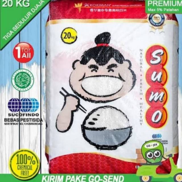 Jual Beras sumo merah 20kg | Shopee Indonesia
