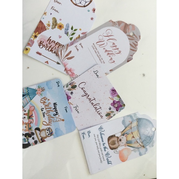 Jual kartu ucapan/ greeting card wedding/ birthday card/graduation/ gws ...