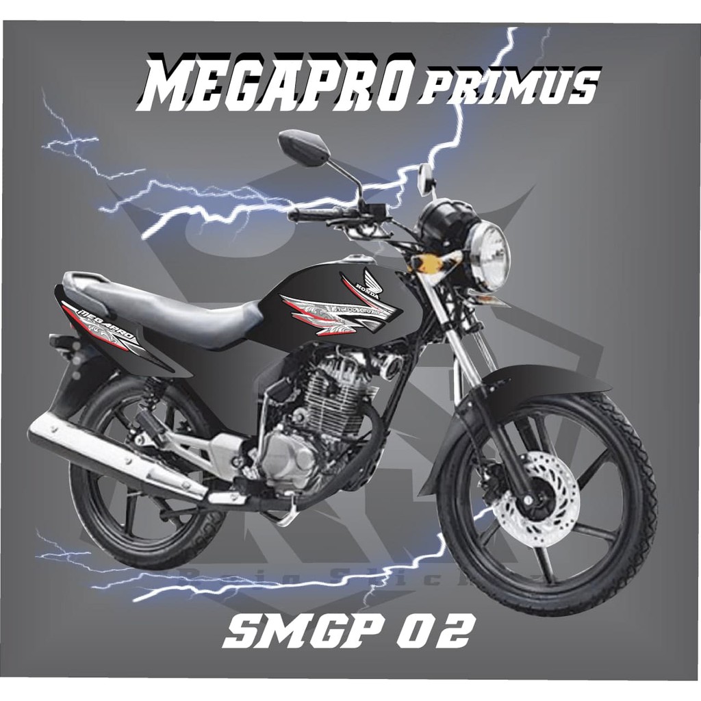 Jual Stiker Motor MEGAPRO PRIMUS sticker striping VARIASI list motor ...