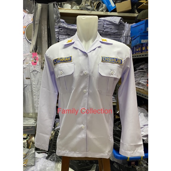 Jual SERAGAM PDH PUTIH DINAS PERHUBUNGAN UNTUK WANITA | Shopee Indonesia