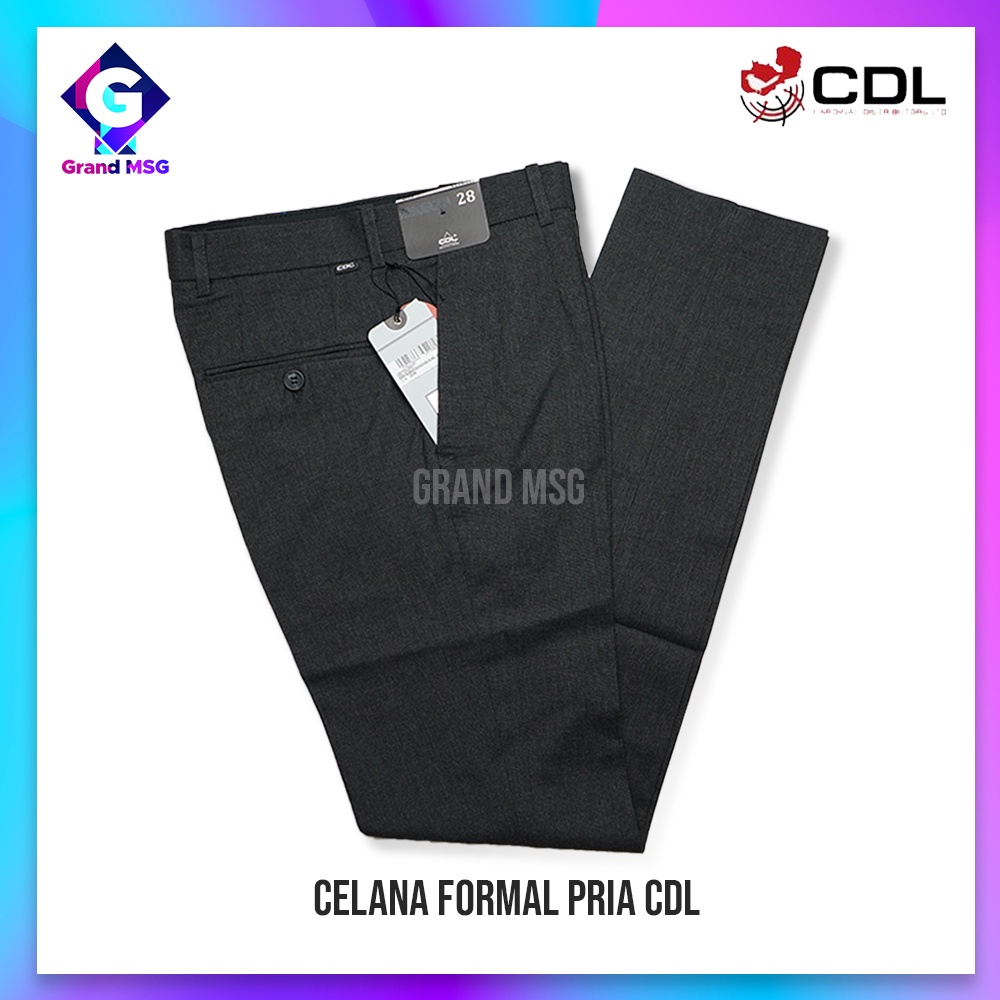 Jual CDL Cardinal Celana Formal Panjang Pria Slimfit Standar Bawahan ...