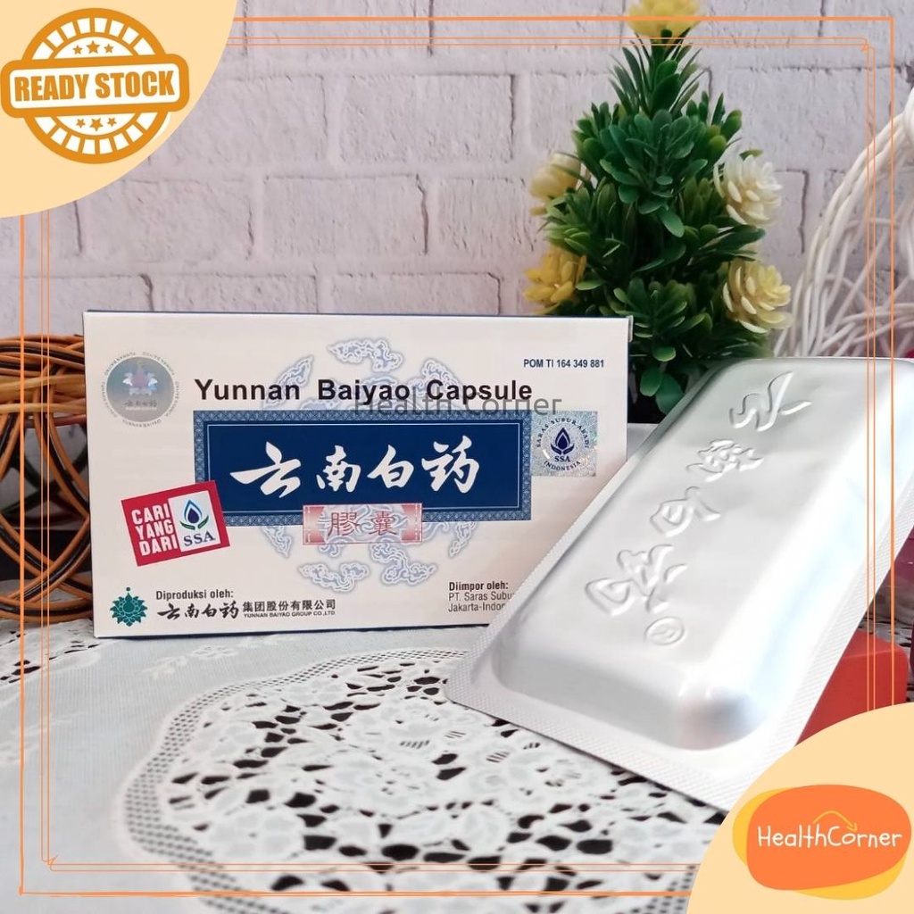 Jual Yunnan Baiyao Capsule 16's / Powder 4gr / Obat Luka Dalam / Obat ...