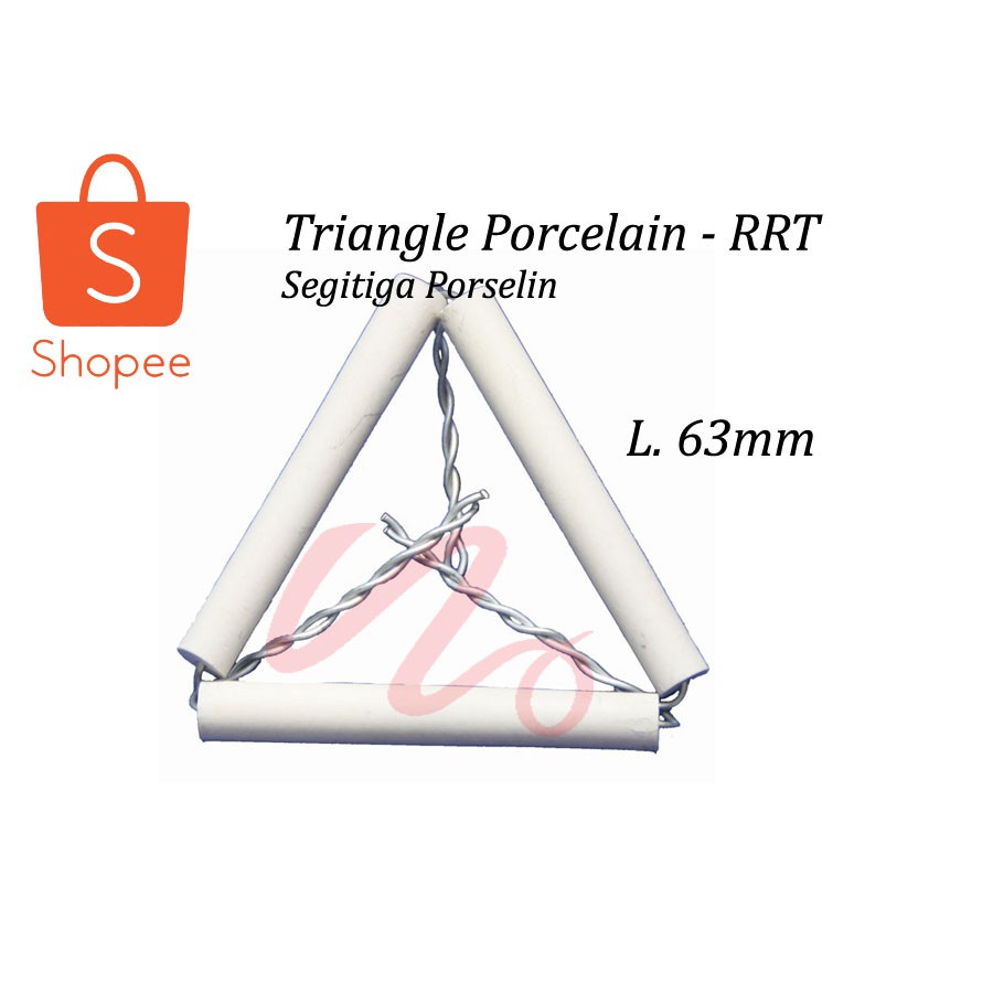Jual Segitiga Porselin 63mm | Triangle Porcelain | Shopee Indonesia
