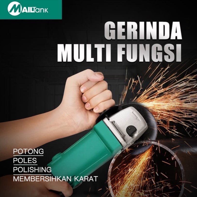Jual Mesin Gurinda Tangan - Hand Grinder 100mm - Mailtank SH05 Gerinda ...