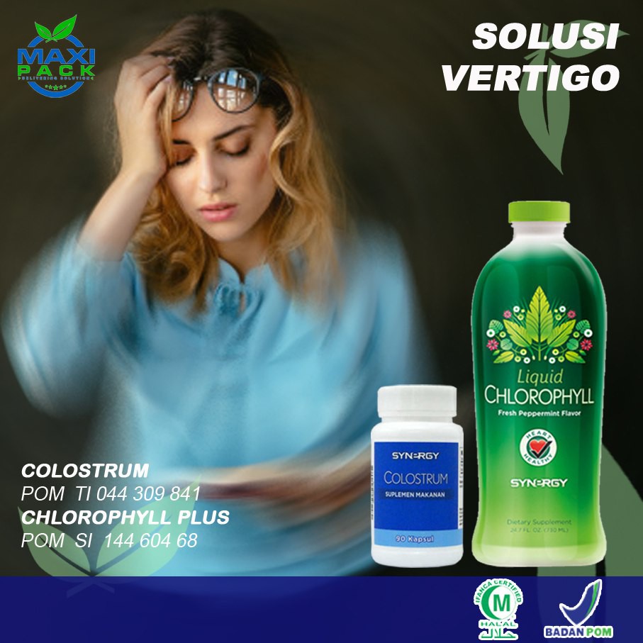 Jual Colostrum + Klorofil - Obat Untuk Vertigo Adalah Maxi Pack ...