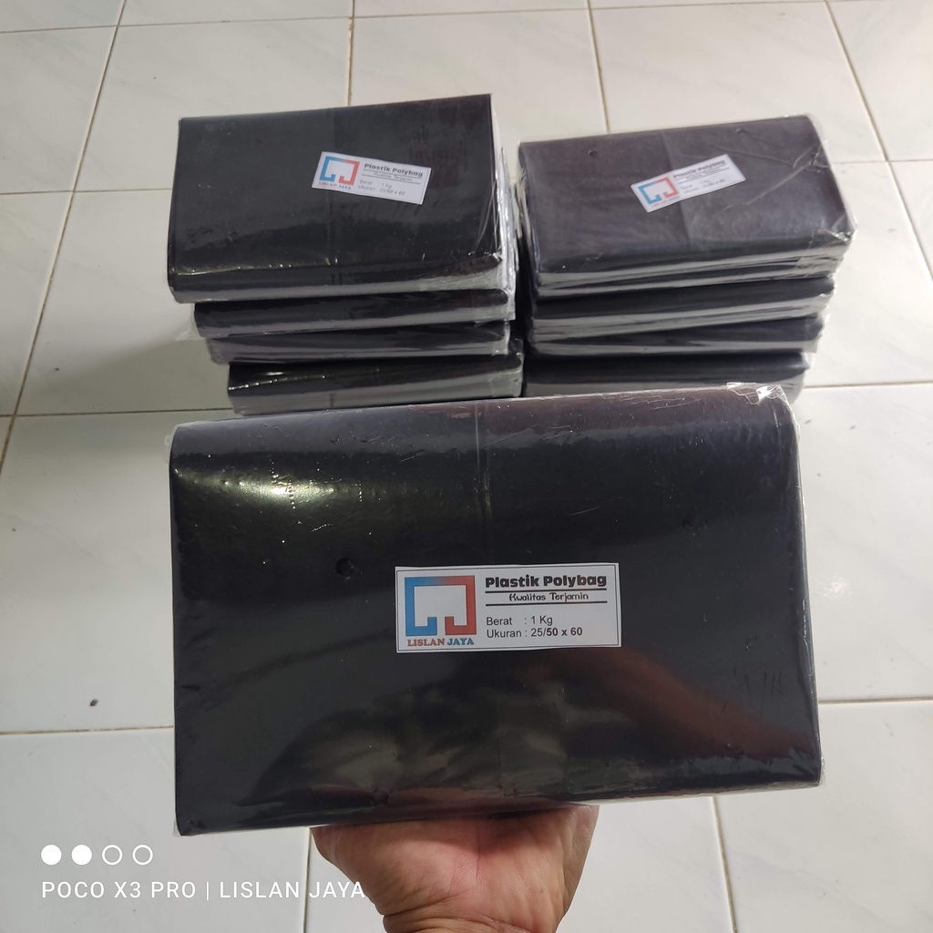 Jual Plastik Polybag Berbagai Macam Ukuran 10 12 13 15 20 25 30 35 40 ...