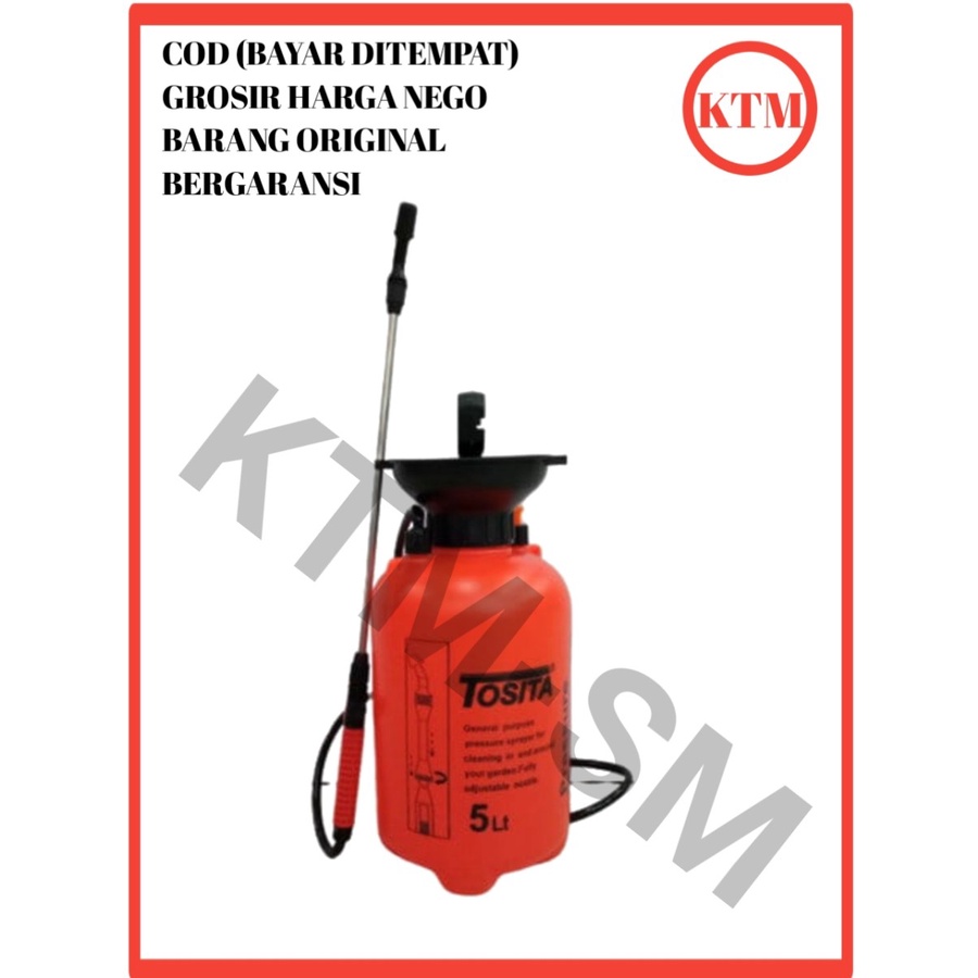 Jual TOSITA MANUAL SPRAYER 5 LITER SEMPROTAN MANUAL PESTISIDA SEMPROTAN ...
