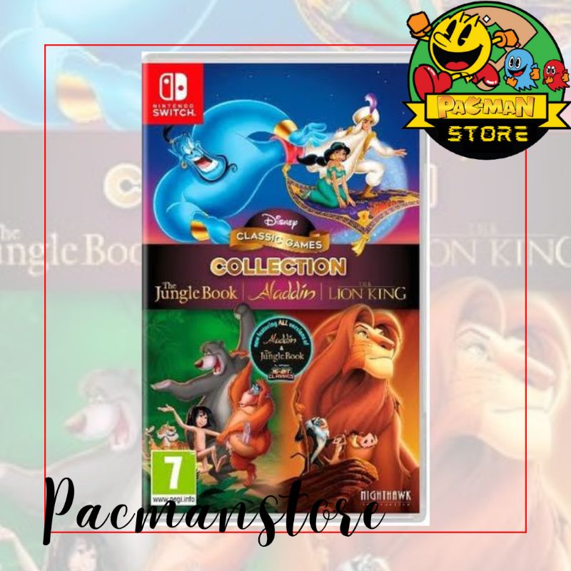 Jual Nintendo Switch Disney Classic Collection The Jungle Book Aladdin ...