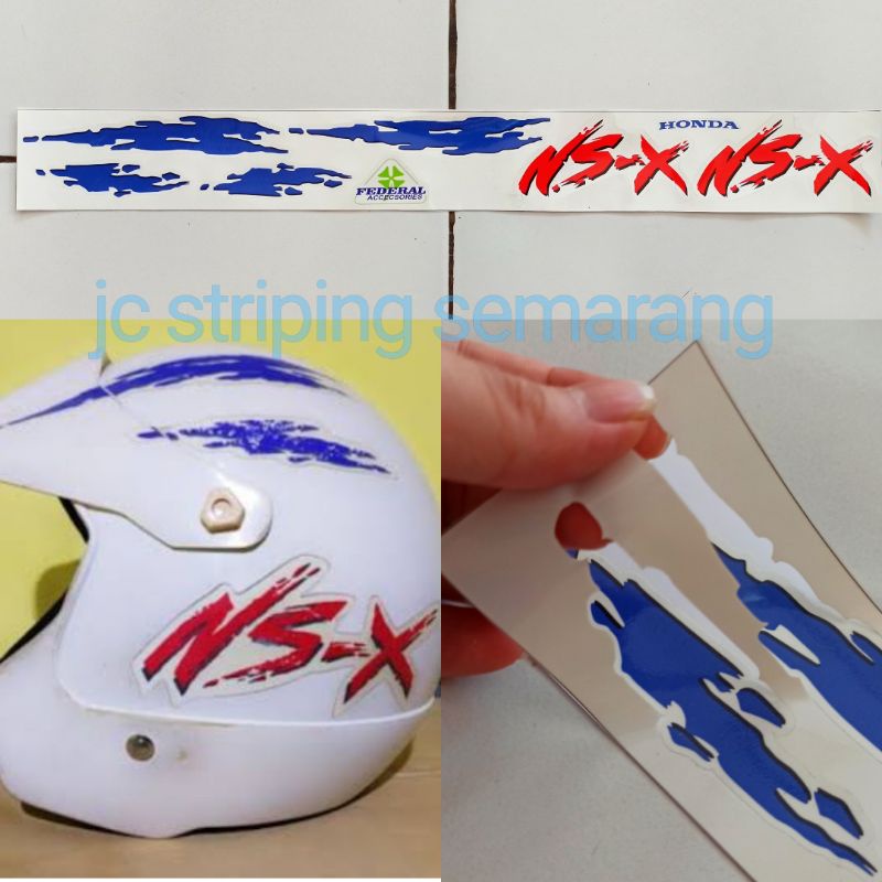Jual sticker helm classic honda nsx | Shopee Indonesia