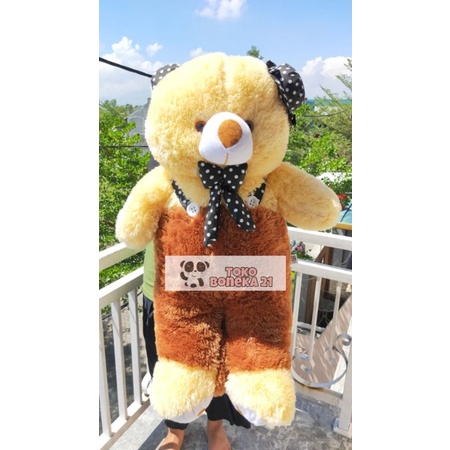 Jual BONEKA TEDDY BEAR JOJON JUMBO UKURAN -+1 METER | Shopee Indonesia