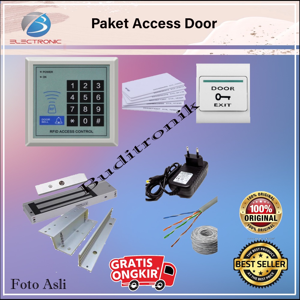 Jual Paket Akses door - Access Control RF id MG-236 Untuk Pintu ...