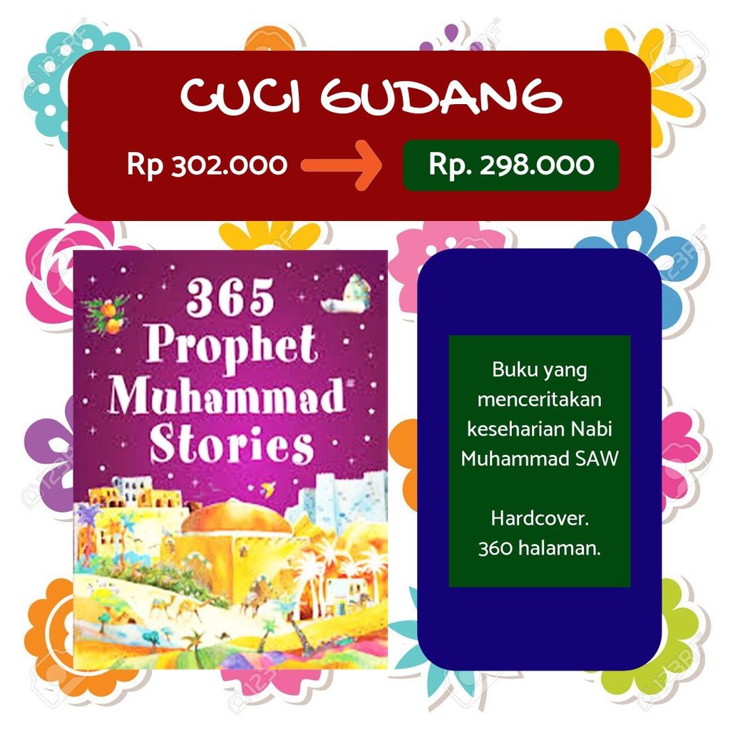 Jual 365 Prophet Muhammad Stories (Terbitan Goodword) | Shopee Indonesia