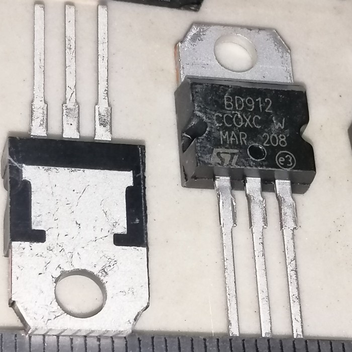 Jual 2pcs BD912 BD 912 ST Transistor Power Darlington PNP 15A 100V To ...