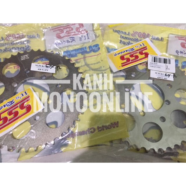 Jual Gear SSS Belakang 428 SUZUKI GSX GSX-R 150 41T-48T | Shopee Indonesia