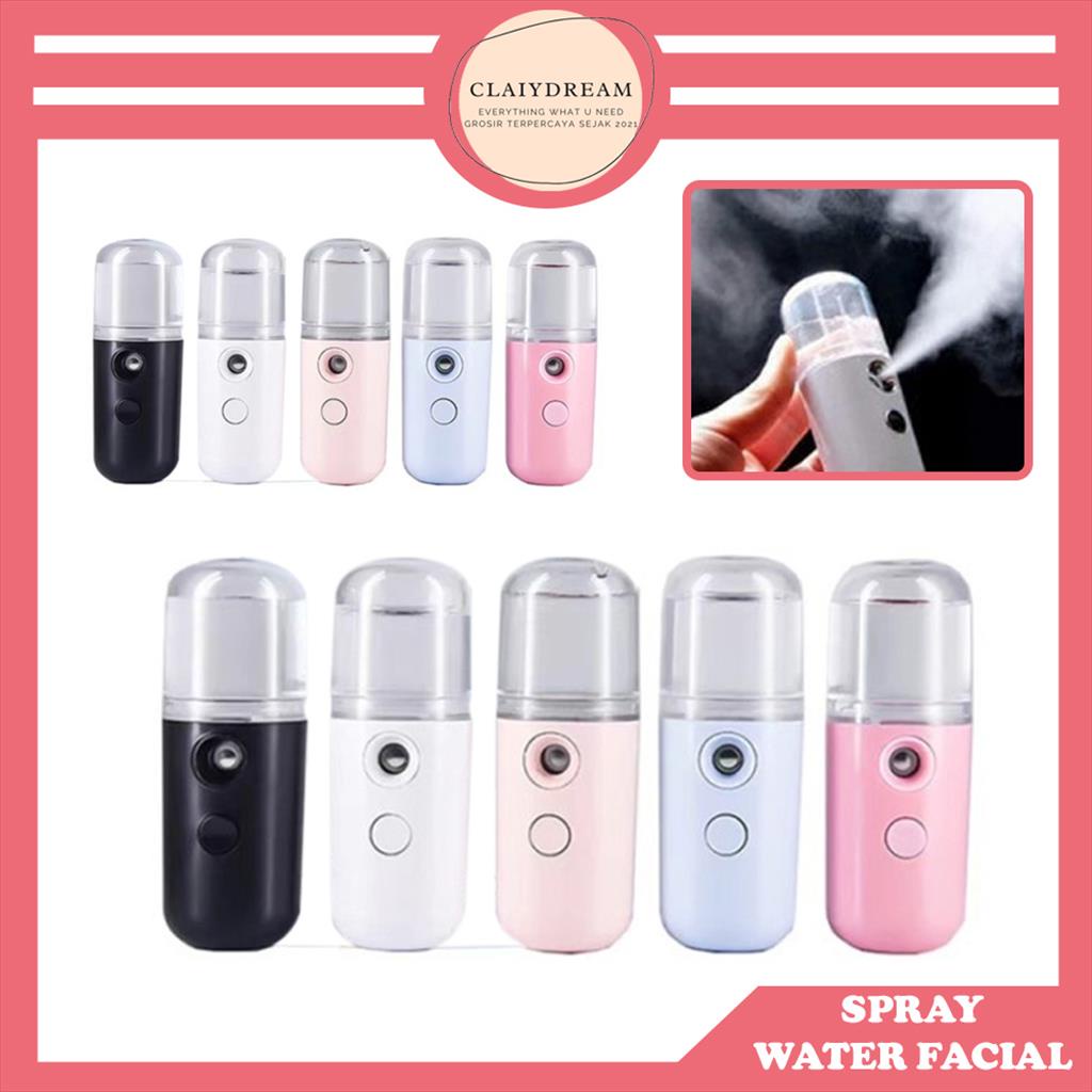 Jual Portable Nano Mist Spray Water Facial Cooling Semprotan Air CLAIYDREAM | Shopee Indonesia