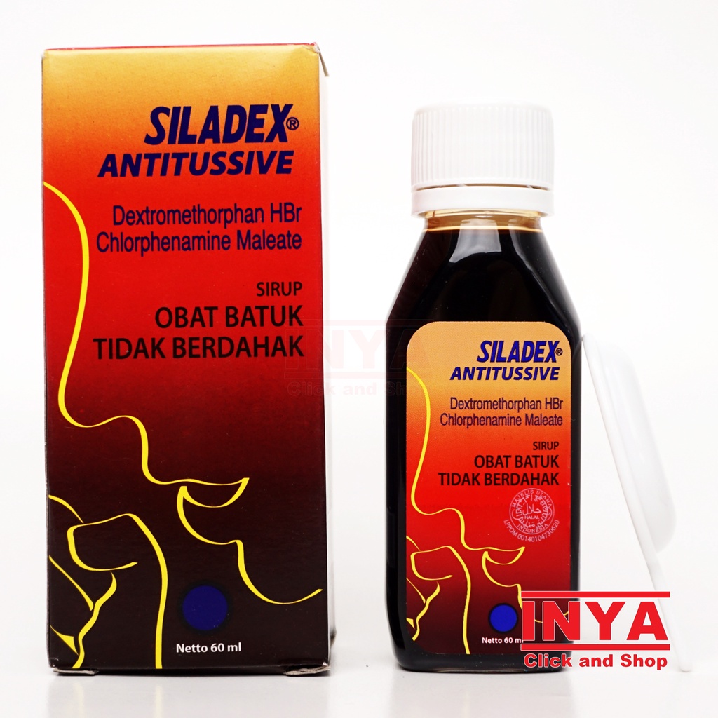 Jual SILADEX ANTITUSSIVE SIRUP OBAT BATUK TIDAK BERDAHAK 60ml - Obat ...