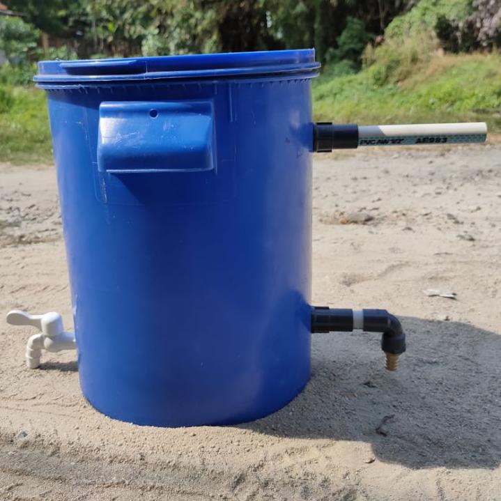 Jual EMBER BIO FILTER KOLAM IKAN UK 20 L -Biru ン | Shopee Indonesia