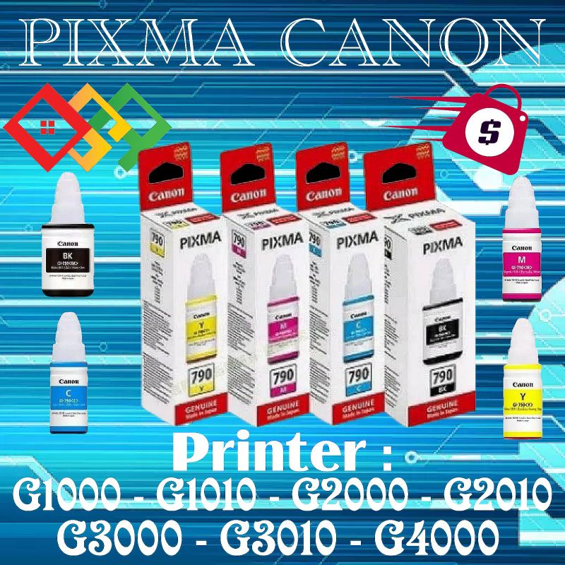 Jual PIXMA Canon GL 790 GL 790 Black Color Original | Shopee Indonesia