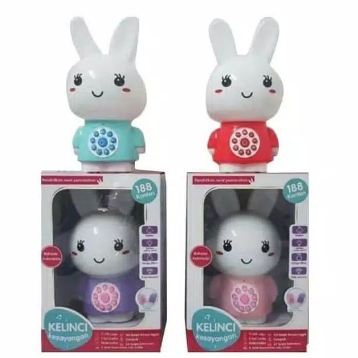 Jual Mainan kelinci kesayangan/kelinci bernyanyi dan cerita KELINCI ...