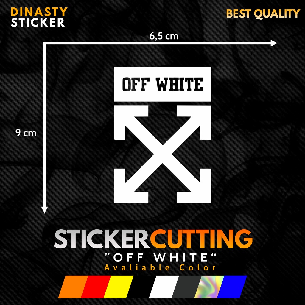 Jual STICKER STIKER CUTTING OFF WHITE | Shopee Indonesia