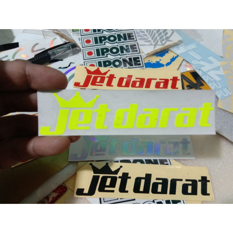 Jual STICKER CUTTING JET DARAT STICKER MOTOR | Shopee Indonesia