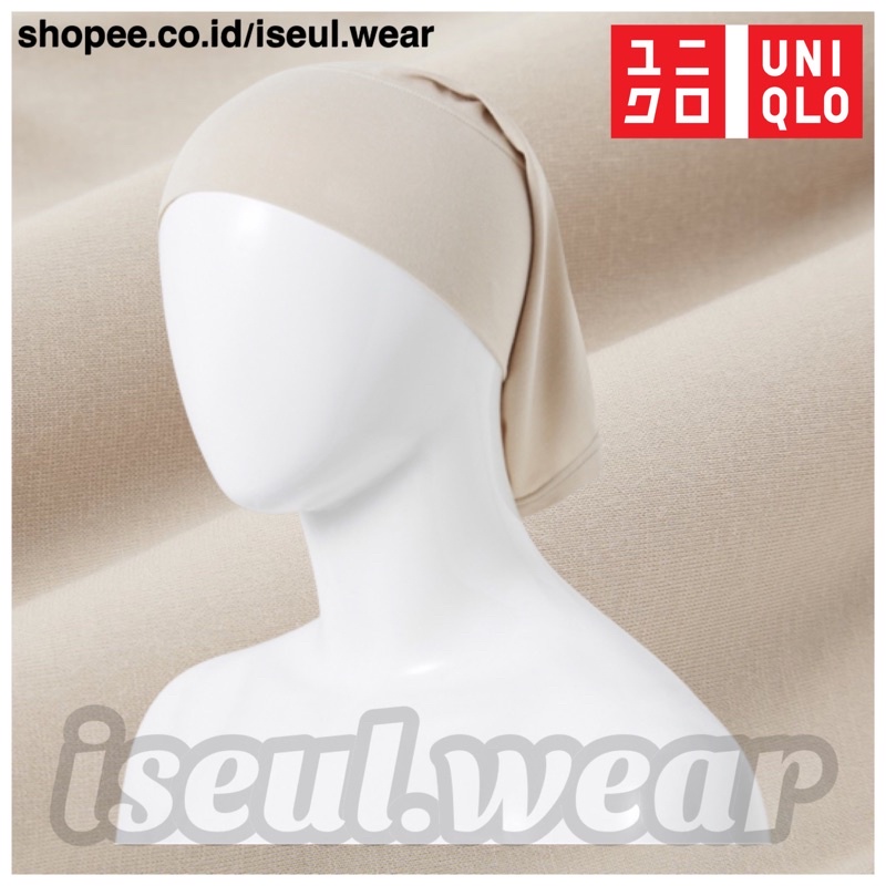 Jual UNIQLO Airism Hana Tajima Headband / Hijab / Ciput Ninja Inner ...