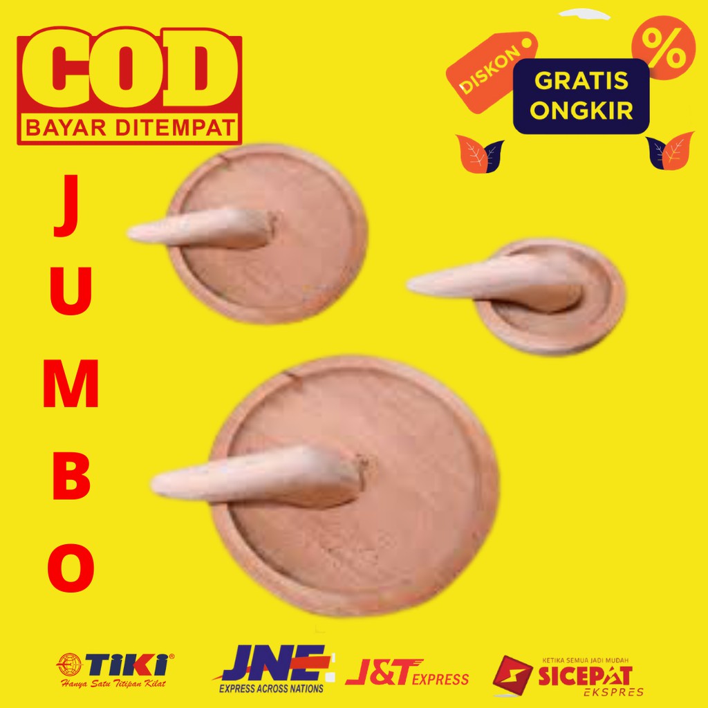 Jual COBEK KAYU/ COET ULEKAN KAYU UNTUK RUJAK SAMBAL / PENGULEK SAMBAL ...