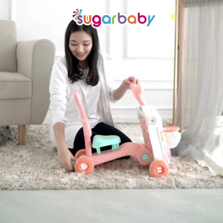 Jual Sugarbaby 5 in 1 Baby Walker / Ride-On / Scooter / Rocker Space ...