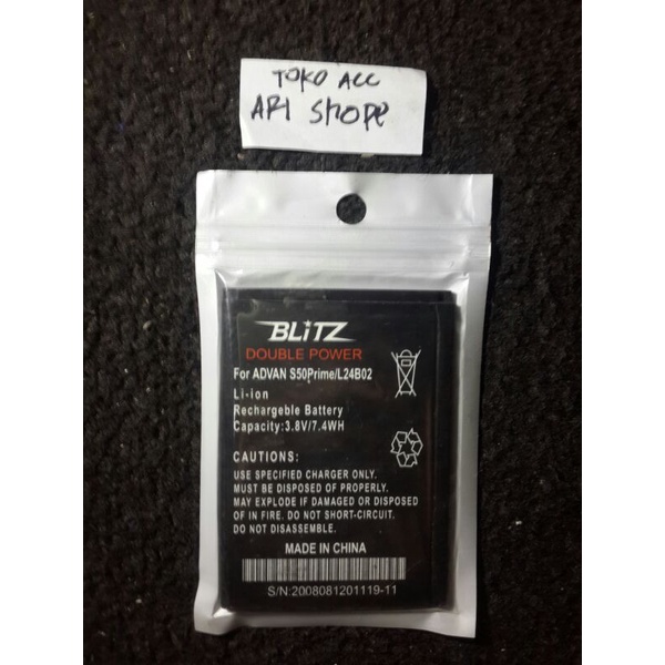 Jual batre baterai Advan s50 prime merek blitz | Shopee Indonesia
