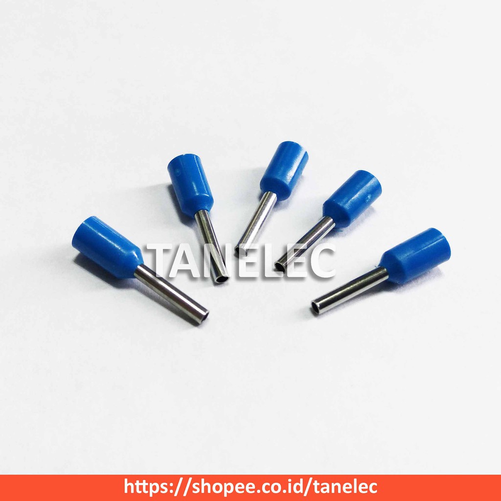 Jual Skun Ferrules 0.75mm | Insulated Cord End E7508 | Ferules Isolasi ...