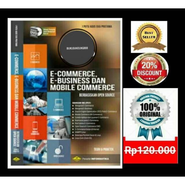 Jual Buku E-Commerce, E-Business dan Mobile Commerce Berbasiskan Open Source | Shopee Indonesia