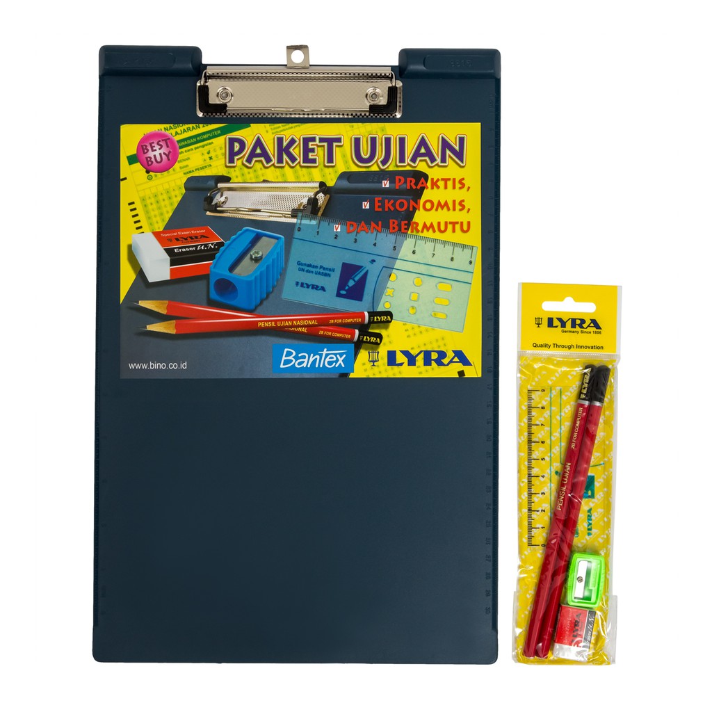 Jual [BMS Bekasi] Bantex Paket Ujian Dengan Papan Jalan Akrilik Satu ...